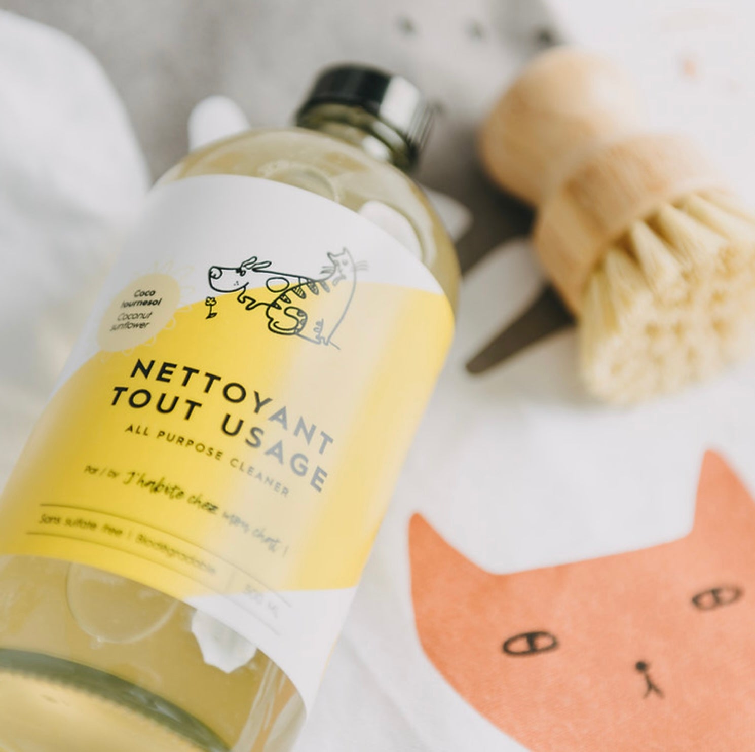 Nettoyant tout-usage Coco tournesol – Savonnerie des Diligences