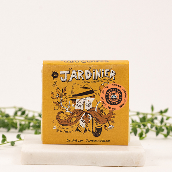 Woops Gardener - Exfoliating citrus soap – Savonnerie des Diligences